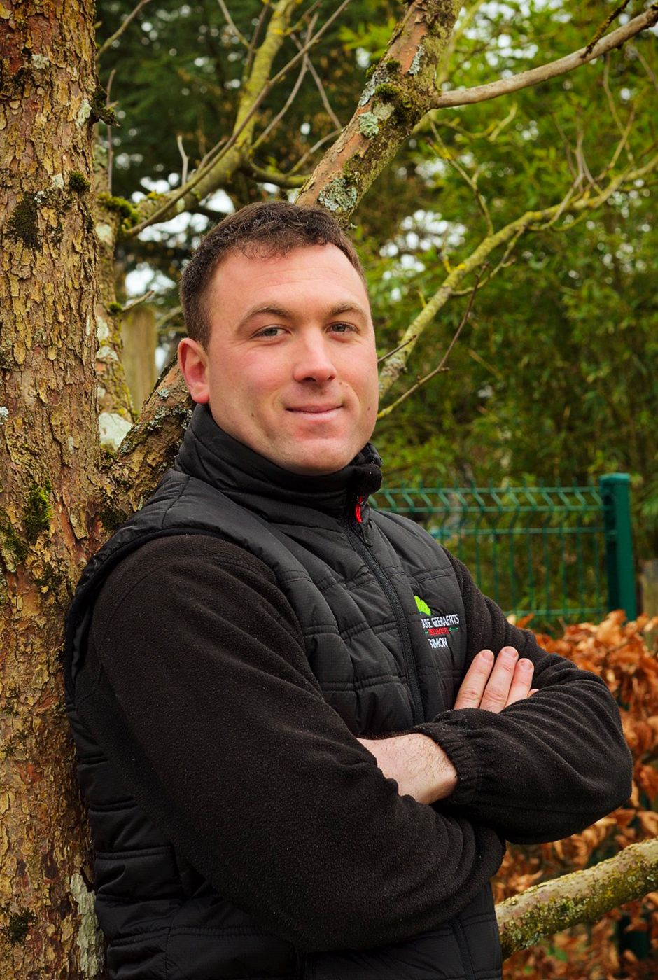 Simon, Manager Production - Jardine Pierre Geeraerts - Jardinier Marne